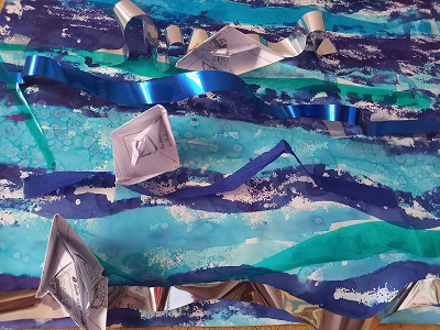 Au bord de la mer ... Arts visuels CE1 - École primaire de Ferrières en ...