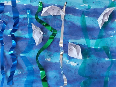 Au bord de la mer ... Arts visuels CE1 - École primaire de Ferrières en ...