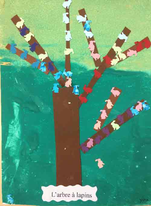 Patrick MAHIEU : L'arbre à coeurs - École primaire de Ferrières en Bray