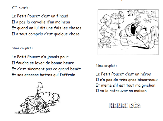 L'ogre et le petit Poucet - École primaire de Ferrières en Bray