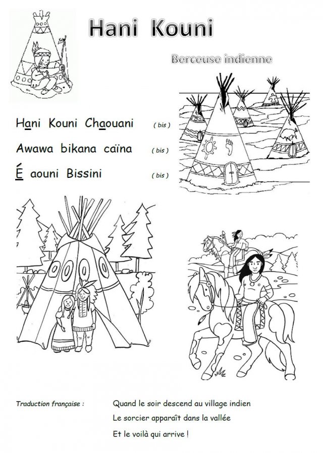 Chant indien : Hani Kouni - École primaire de Ferrières en Bray